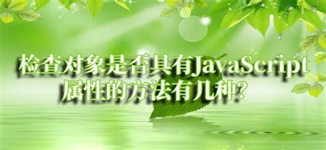检查对象是否具有javascript属性的方法有几种？ 知乎