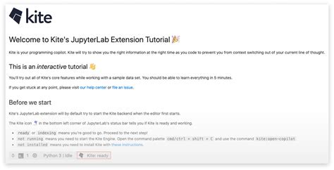 Github Kitecojupyterlab Kite Kite Autocomplete Extension For Jupyterlab