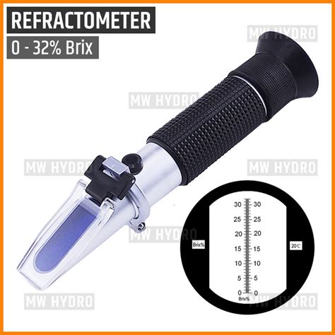 Brix Refractometer 0 32 Alat Ukur Kadar Gula Lazada Indonesia