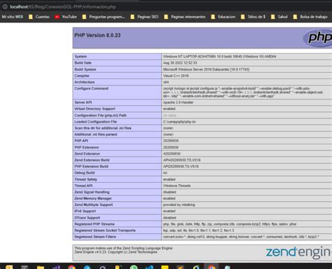 Conectar PHP Con SQL Server