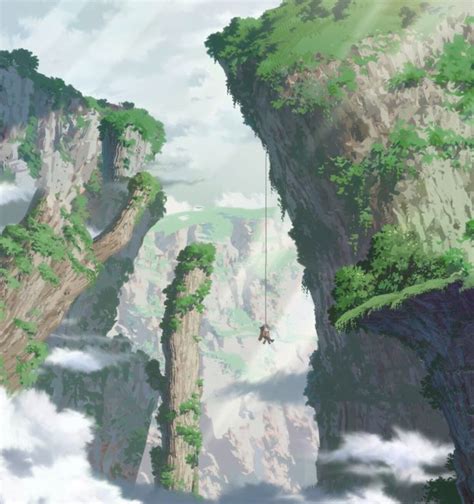 Pin By I Dont Know On Made In Abyss Fantasy Landscape Fantasy Art Landscapes Fantasy