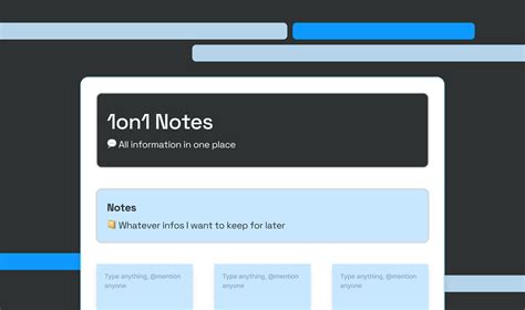 1on1 Notes Figma Community