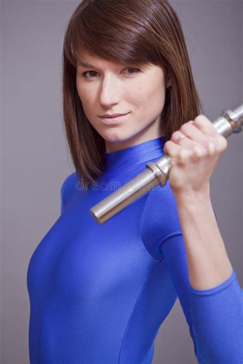 Bicep Curl Exercises Stock Photo Image Of Standing Practice 14028860