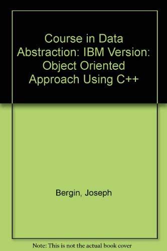 Amazon Data Abstractions The Object Oriented Approach Using C