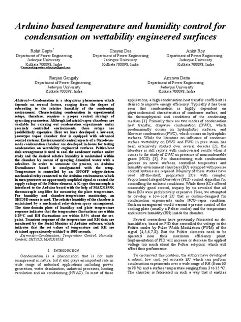 Arduino Based Temperature And Humidity C Download Free Pdf
