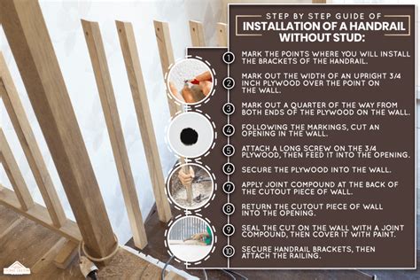 How To Install A Handrail Without Studs Step By Step Guide