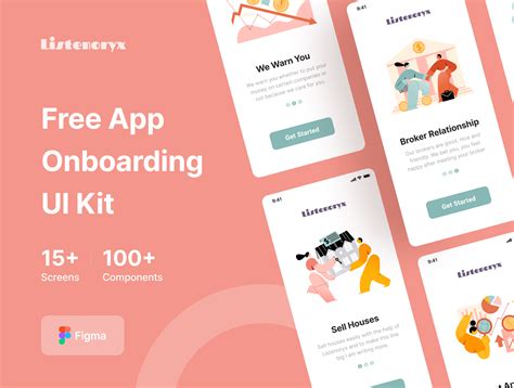 Onboarding UI Kit Design Anything