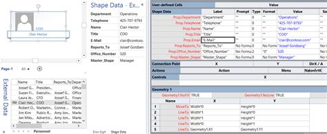 Visio Shape Data Linking Tips BVisual