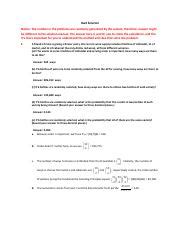 ProblemSet Solution Pdf Hw Solution Notice The Number In The Problems Are Randomly