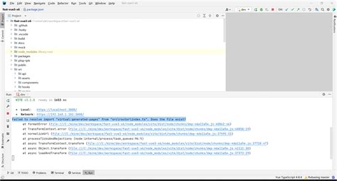 Failed To Resolve Import Virtualgenerated Pages · Issue 40 · Gloriasoftveaury · Github