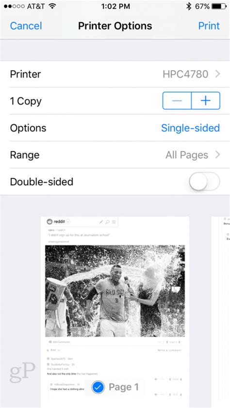 print from your iphone without an airprint printer