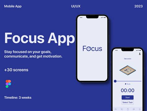 Focus Mobile App Behance