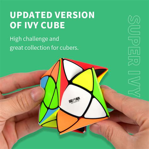 Qiyi Super Ivy Cube Maple Leaf Skewb Puzzle Intellectual Toy Magic Cube