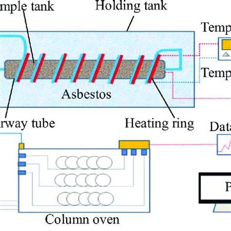 Schematic Of The Experimental Setup For Indicator Gas Detection