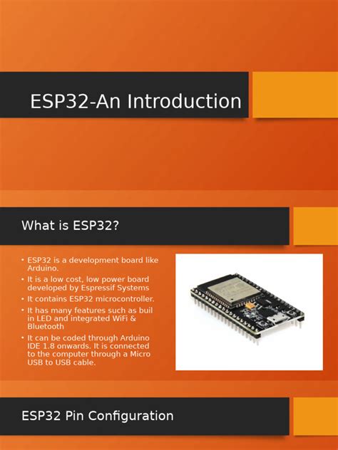 Esp32 An Introduction Pdf
