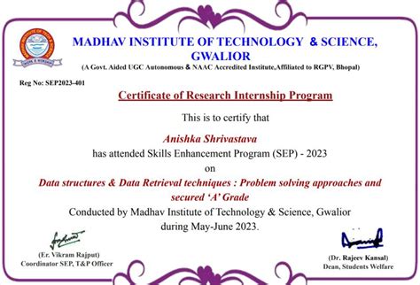 Anishka Shrivastava On Linkedin Certification Careerdevelopment