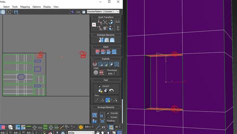Sharing UV Map For Baking Normal Polycount