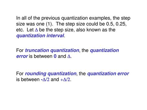 Ppt Quantization Powerpoint Presentation Free Download Id5755430