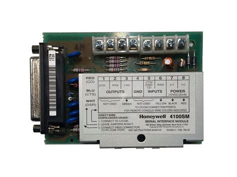 Jual Honeywell 4100sm Serial Interface Module Alarm Kebakaran Oleh Pt Trikomindo Karunia Utama