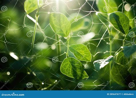 Nanostructures Used In Artificial Photosynthesis Research Stock Image