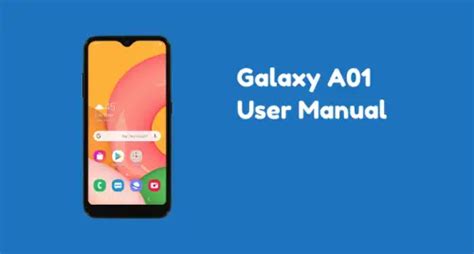 Samsung Galaxy A01 S111DL User Manual