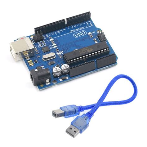 1pcs 芯片適用於 Arduino Uno R3 開發板 Usb Cable Uno R3 官方盒子 Atmega 蝦皮購物