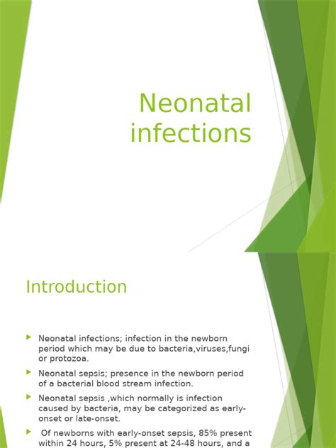 Neonatal Sepsis Lecture Pdf Preterm Birth Sepsis