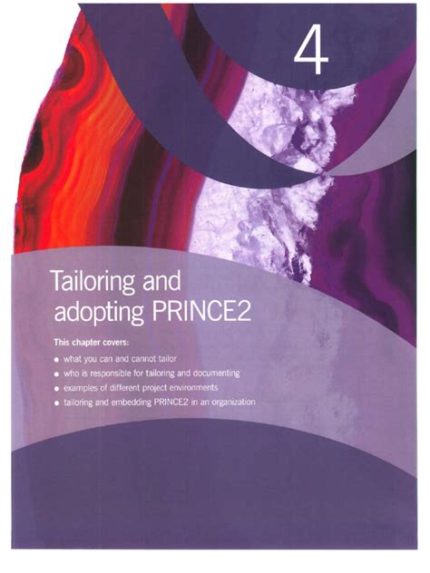 Chapter 4 Tailoring And Adopting Prince2 Pdf
