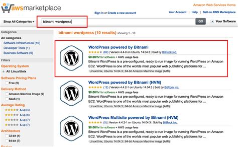 Get Started With Bitnami Applications In The Aws Marketplace Ashok