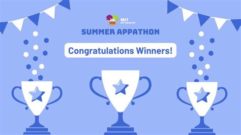 A Round Of Applause For The Winners Of The Mit App Inventor Summer