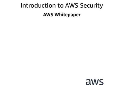 Introduction To Aws Security Data Smart Computers Introduction To Aws Security Data Smart Computers