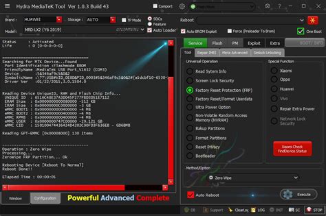 Huawei Mrd Lx2 Y6 2019 Factory Reset Protection Frp Successfully Removed By Hydra Gsm Forum