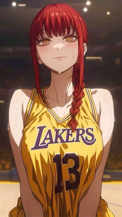 Makima Lakers En 2025 Fond Decran Dessin Portraits De Personnages