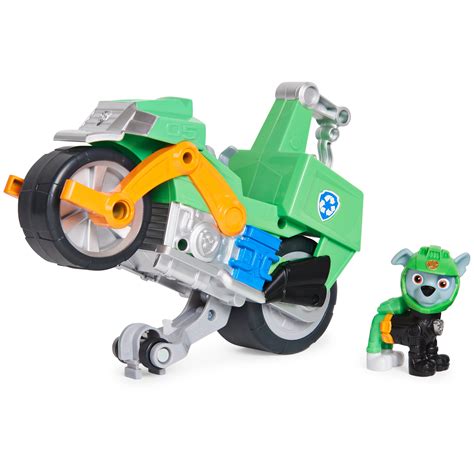Walmart Paw Patrol Moto Pups Rockys Deluxe Pull Back Motorcycle