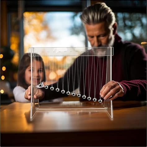 Pendulum Wave Physical Science Desktop Decoration12 Ballsnot Newtons Cradle