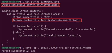 How To Convert String To Integer In Java Phoenixnap Kb