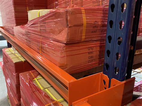 Pallet Load Stop Beams Rack Backstop Safety Barrier Beams