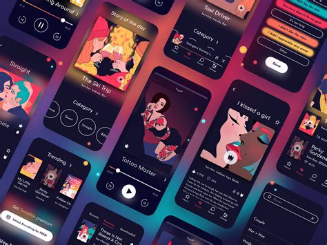Ui For Erotic Stories App By Ann Ion On Dribbble Ui For Erotic Stories App By Ann Ion On Dribbble