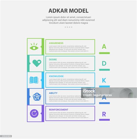 슬라이드 프리젠 테이션을위한 수직 스택 위치에 정사각형 및 날카로운 직사각형 상자 컨테이너가있는 5 포인트 템플릿이있는
