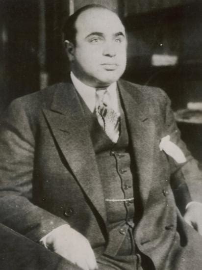 Alphonse Scarface Capone Chicago Gangster Photographic Print