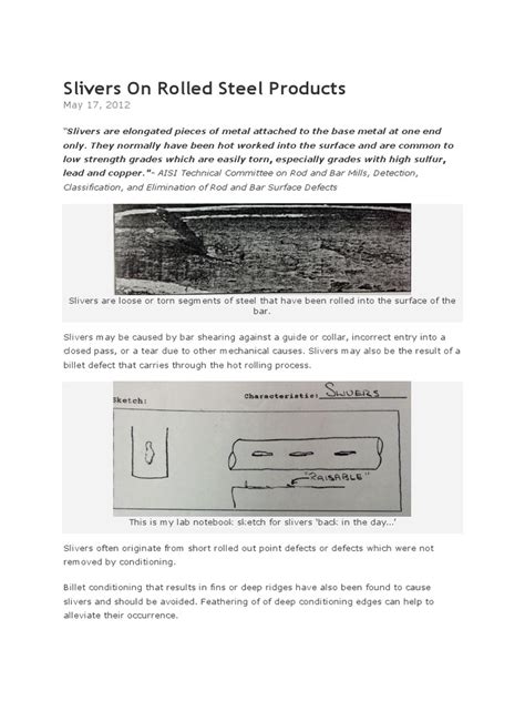 Rolling Defects Rolling Metalworking Building Engineering