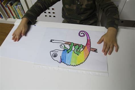 알록달록 카멜레온 색깔 바꾸기