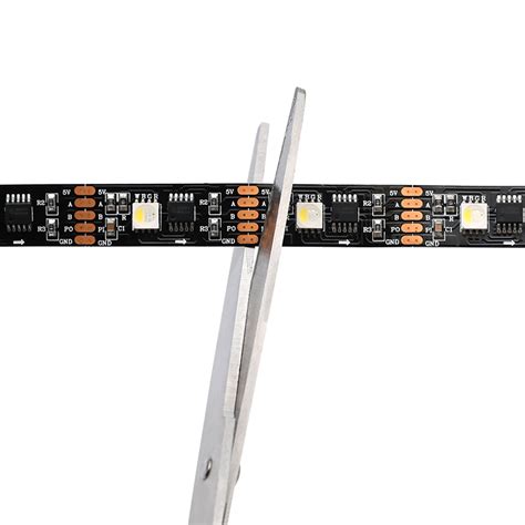 5V Individually Addressable RGBW DMX Controlled LED Tape