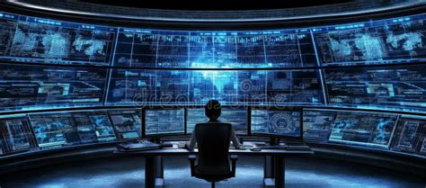 A Committed Female Developer Focused On Coding Across Two Screens Working Late In A Modern