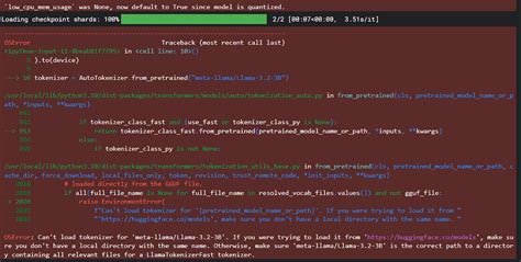 Unable To Load Tokenizer 🤗transformers Hugging Face Forums