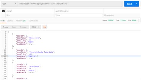 Java Spring Rest Web Service With Json And Xml Spring Rest