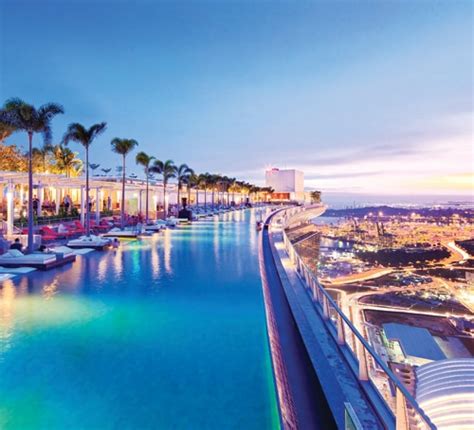 Marina Bay Sands Singapore Hotel With Infinity Pool And Skypark