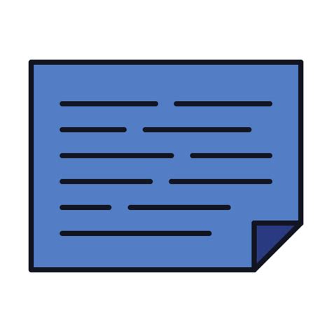 Memo Generic Outline Color Icon