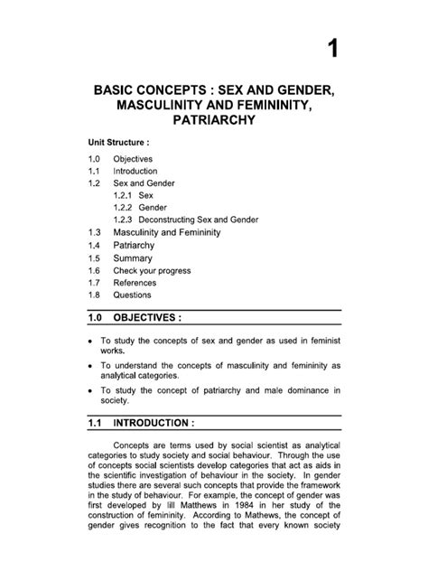 Sex Gender Correspondence Pdf