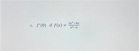 Solved 5 Using Sumdifference Product And Quotient Rules